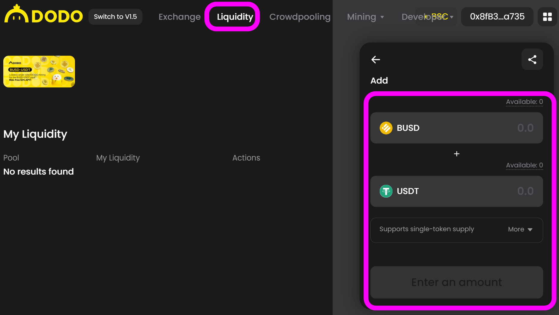 【BSC版】DODOの使い方を解説！【DeFiで仮想通貨の高利回り運用をしよう】 | クリプトノオト